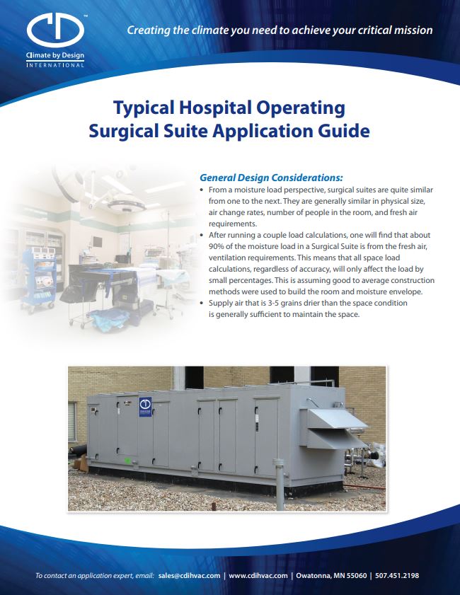 Climate by Design International. Hospital Surgical Suites