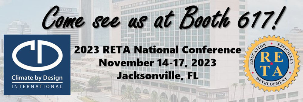 Climate by Design International. See you at RETA 2023!